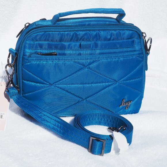 lug | Bags | Lug Roundabout Xl In Ocean Blue | Poshmark